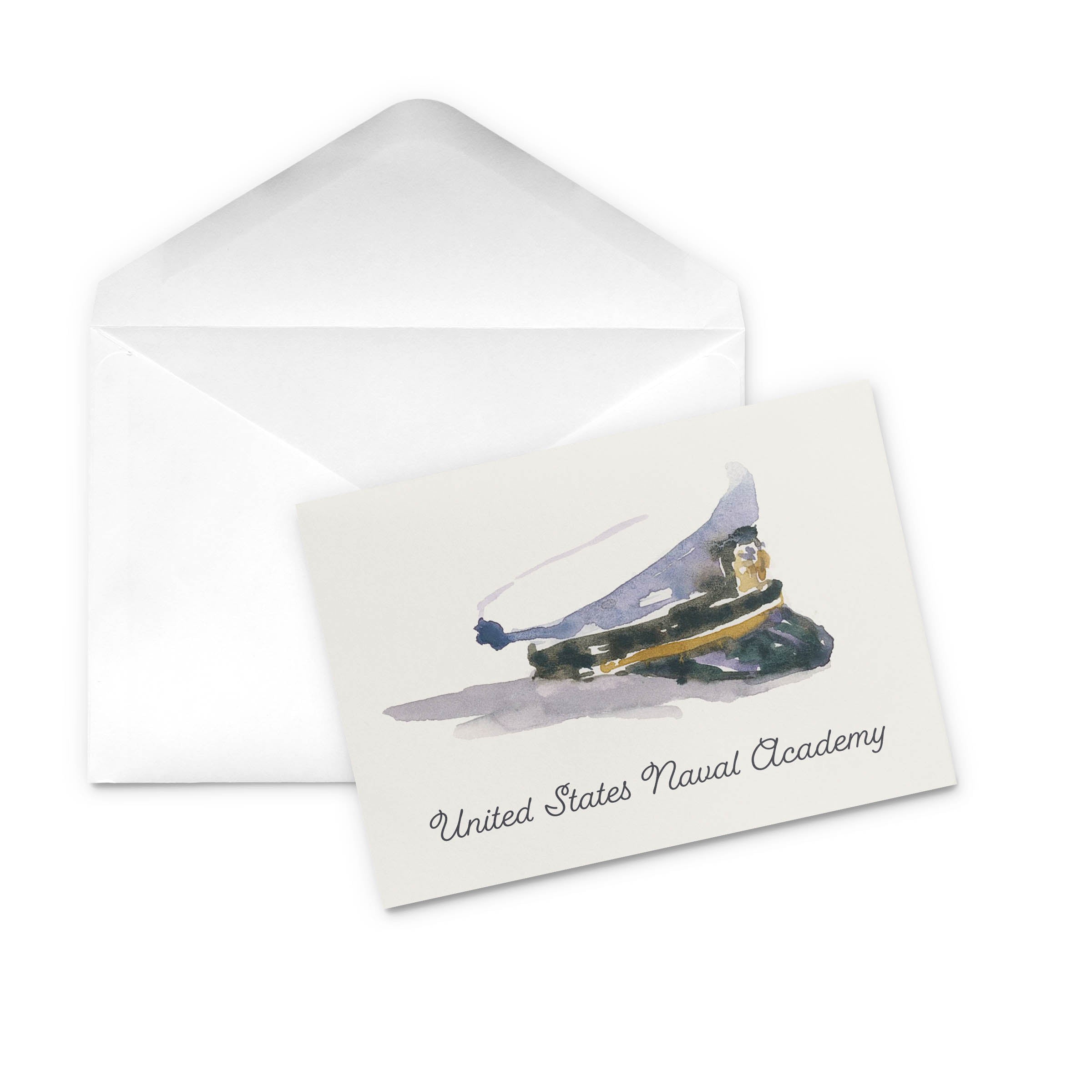 Naval Officer Cover | USNA Card – Easel on Stribling Shop